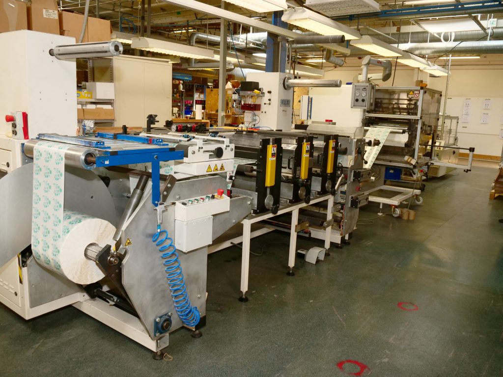Prati LF 450 Slitter Rewinder - Die Cutter - Turret Rewinder 450 Mm ...