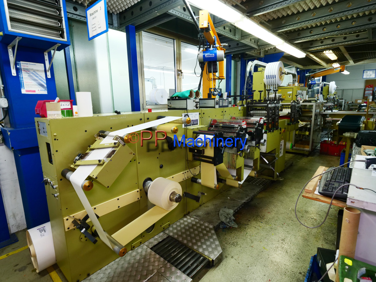 Mark Andy LP3000 6 colours flexo label press from 2004 17 inch – PP ...