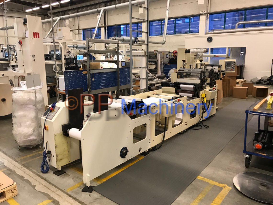 Prati LF 450 Slitter Rewinder - Die Cutter - Turret Rewinder 450 Mm ...