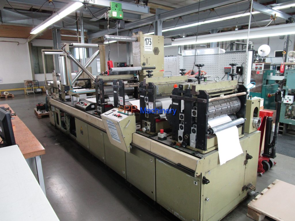 Gallus Arsoma EM 510 2 colours Flexo printing machine with 4 die ...