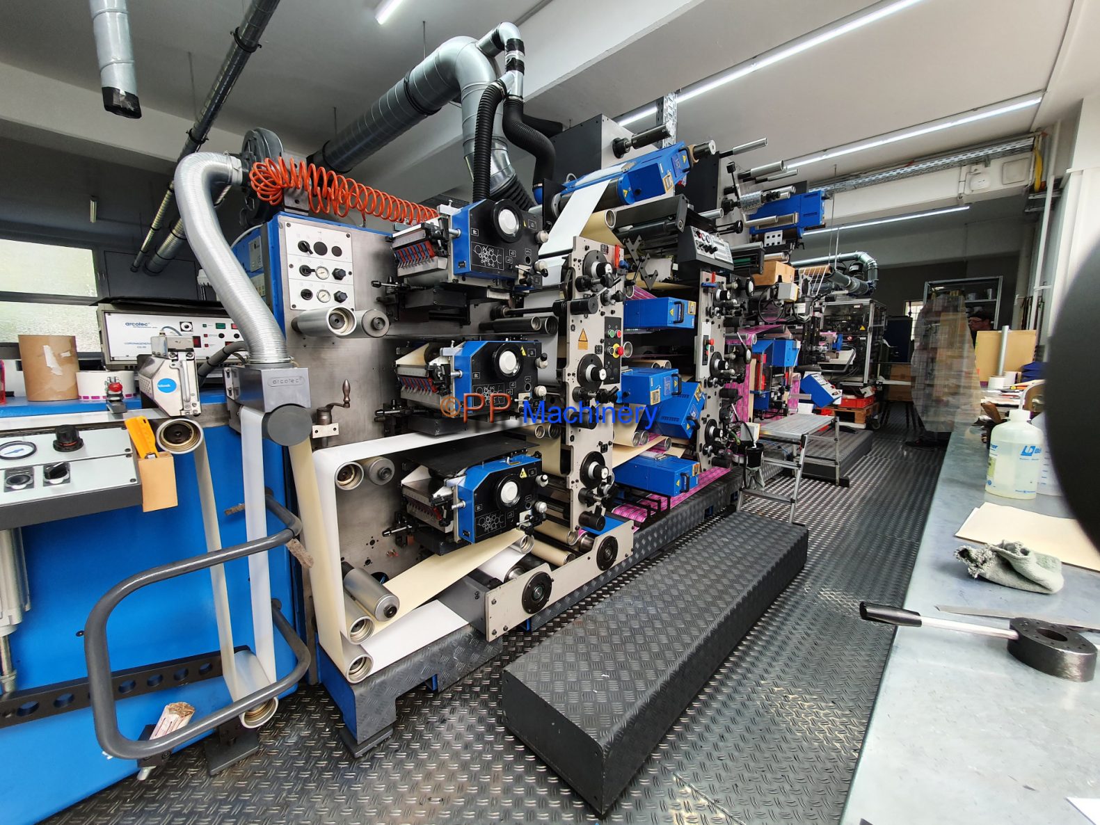 5 COLOURS + COATER INTERMITTENT LABEL PRESS FROM 2006 | PP Machinery ...