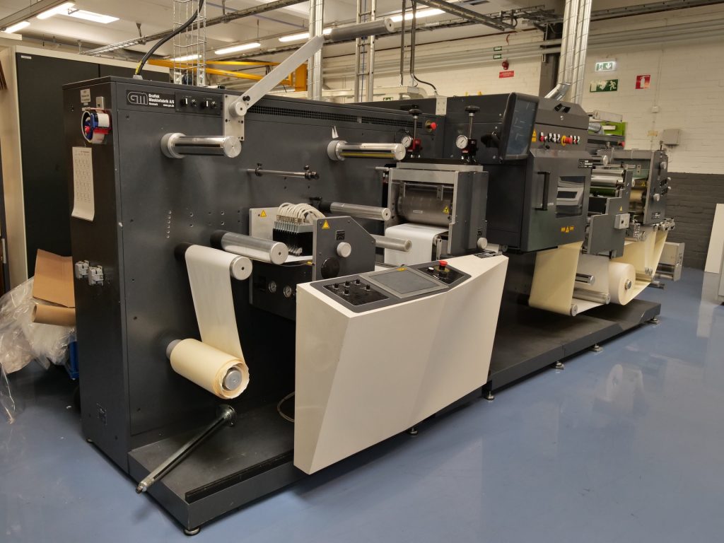 Grafisk Maskinfabrik GM DCV6-BI Label Converting machine – PP Machinery ...