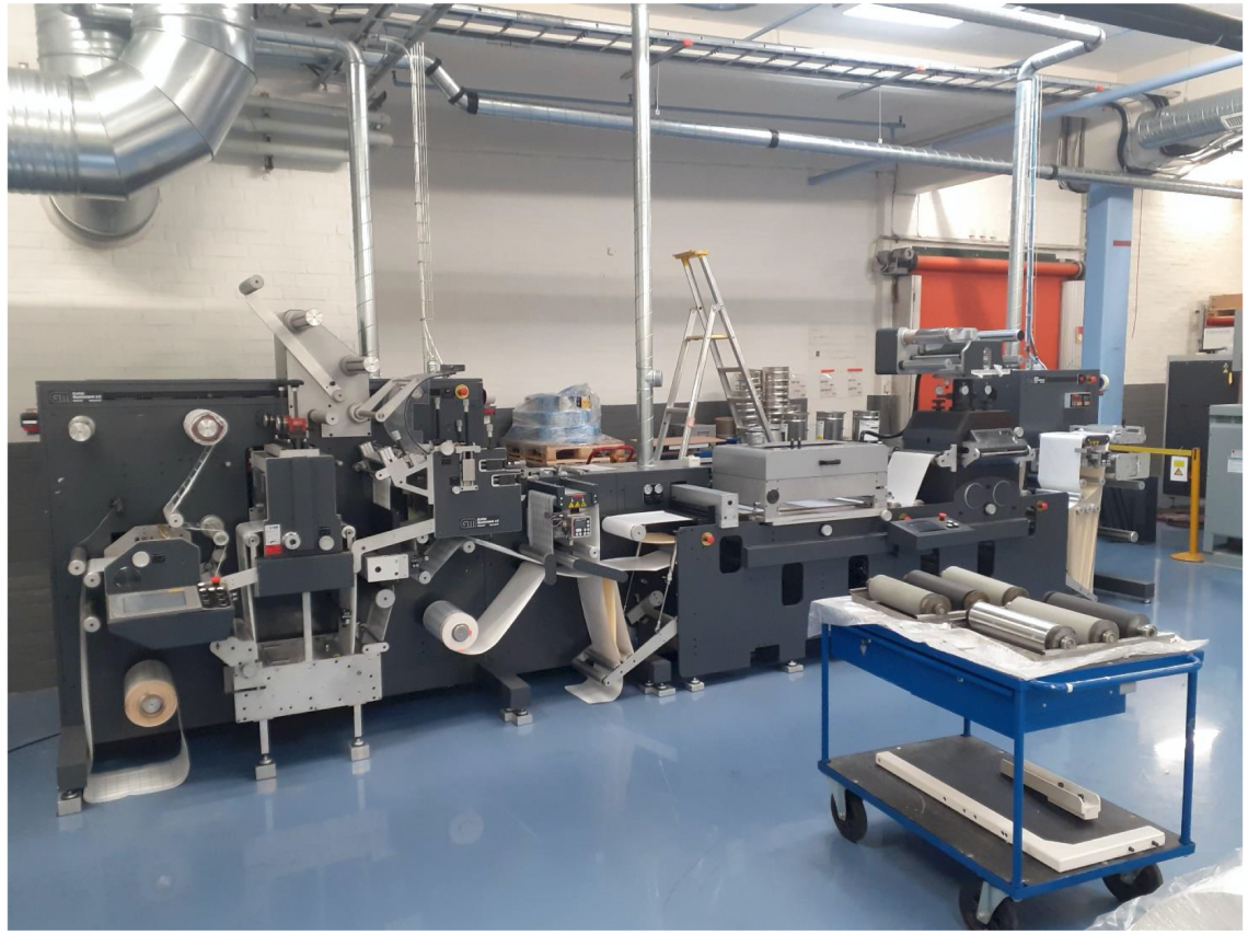 Grafisk Maskinfabrik GM DC330FB and DC330Mini Label Converting machine ...