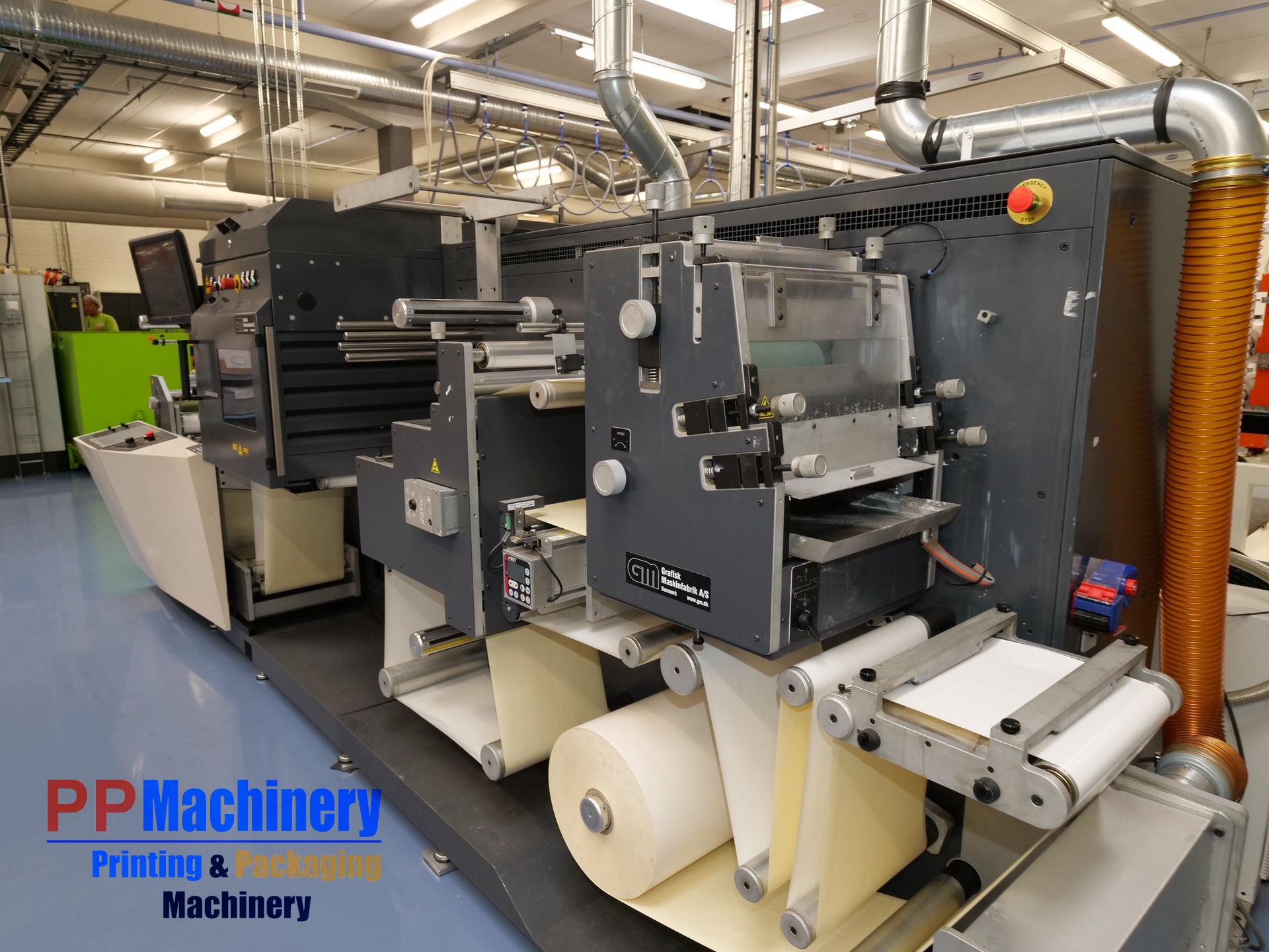 Grafisk Maskinfabrik GM DCV6-BI Label Converting machine – PP Machinery ...