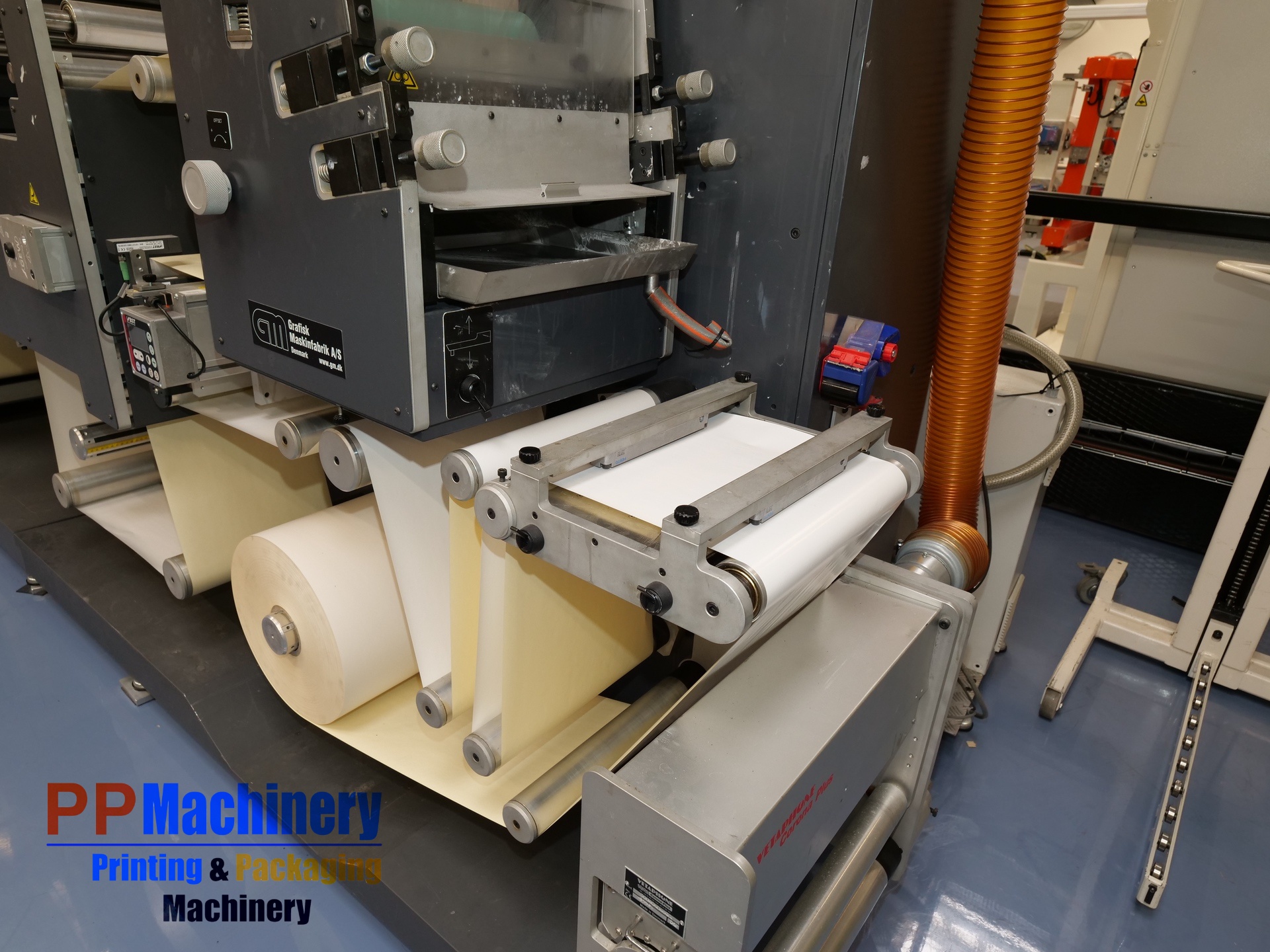 Grafisk Maskinfabrik GM DCV6-BI Label Converting machine – PP Machinery ...