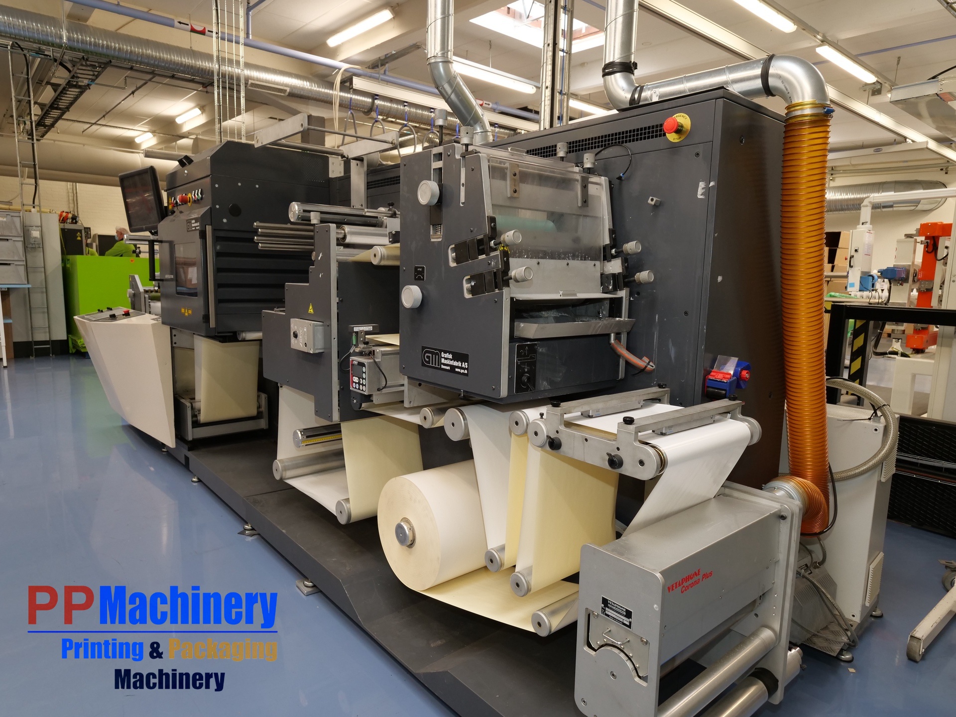Grafisk Maskinfabrik GM DCV6-BI Label Converting machine – PP Machinery ...