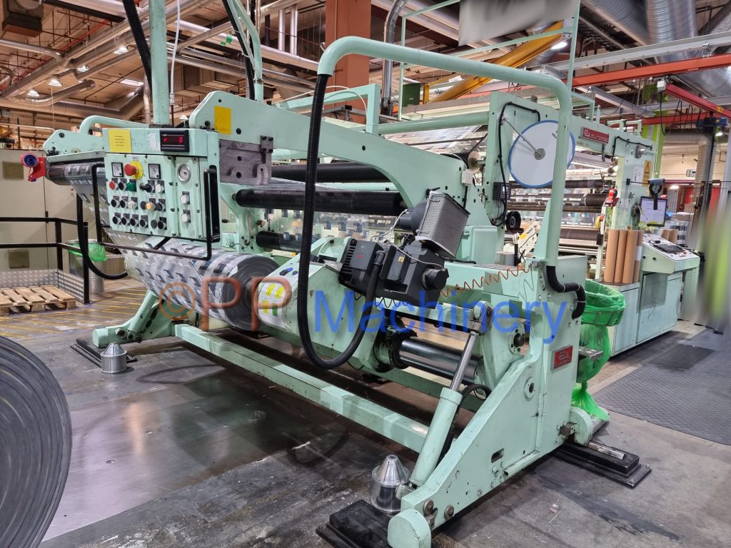 EUROMAC Slitter Rewinder 1500 mm for flexibles – PP Machinery ...