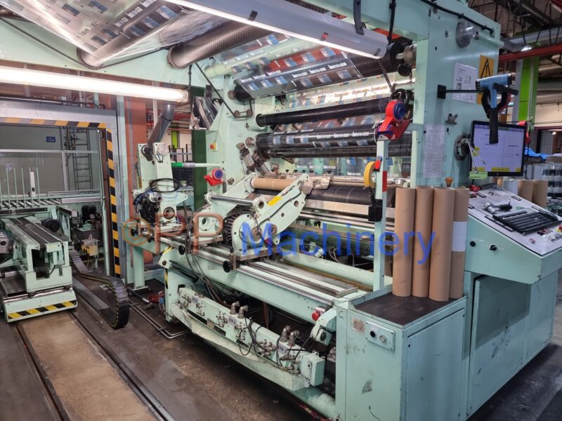 EUROMAC Slitter Rewinder 1500 mm for flexibles – PP Machinery ...