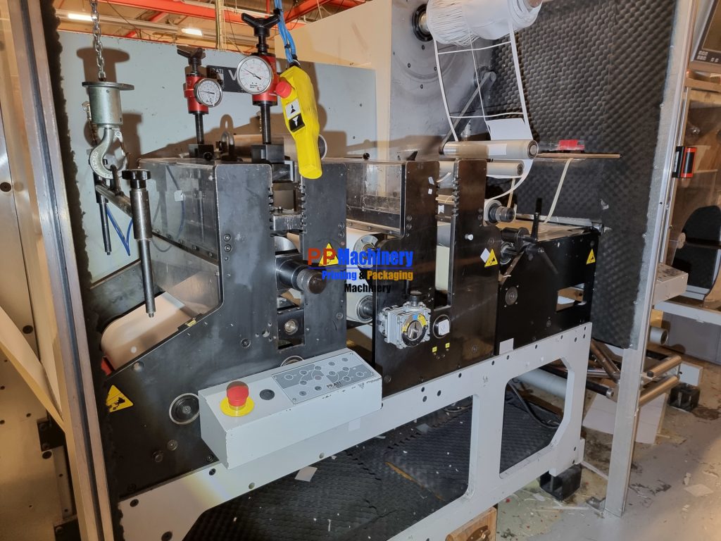 Prati Vega Plus LF 330 Label finishing slitting – die cutting – turret ...
