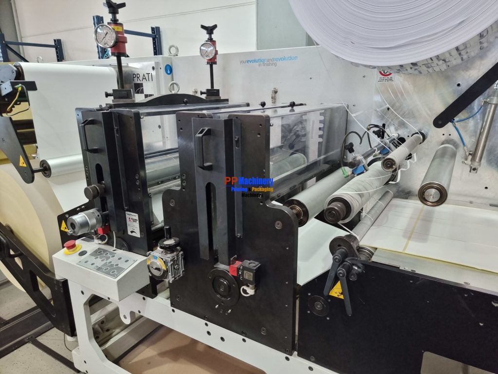 PRATI VEGAPLUS LF450 CBT Slitter Rewinder – Die Cutter – Turret ...