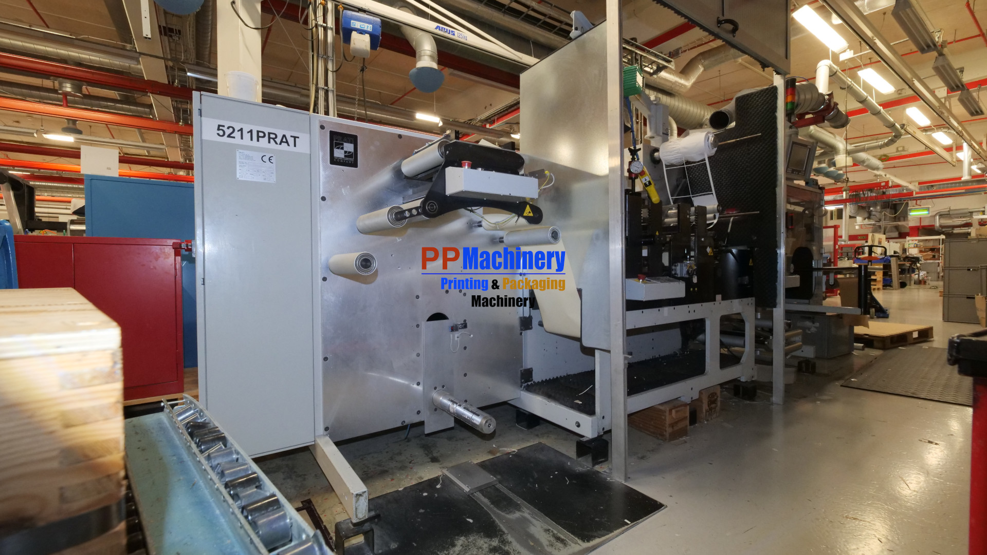 Prati Vega Plus LF 330 Label finishing slitting – die cutting – turret ...