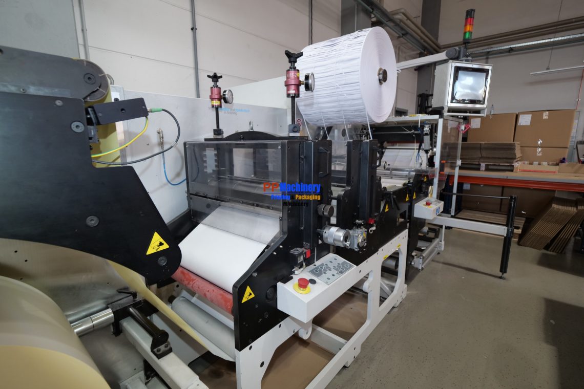 PRATI VEGAPLUS LF450 CBT Slitter Rewinder – Die Cutter – Turret ...