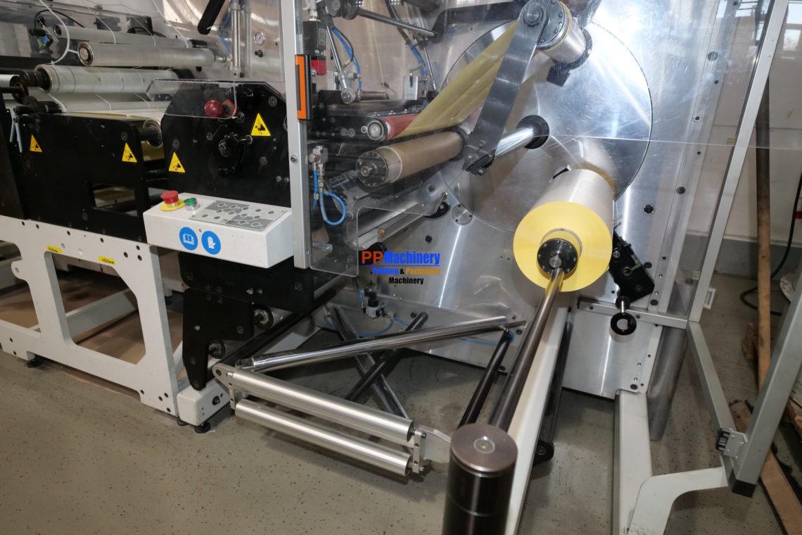 PRATI VEGAPLUS LF450 CBT Slitter Rewinder – Die Cutter – Turret ...