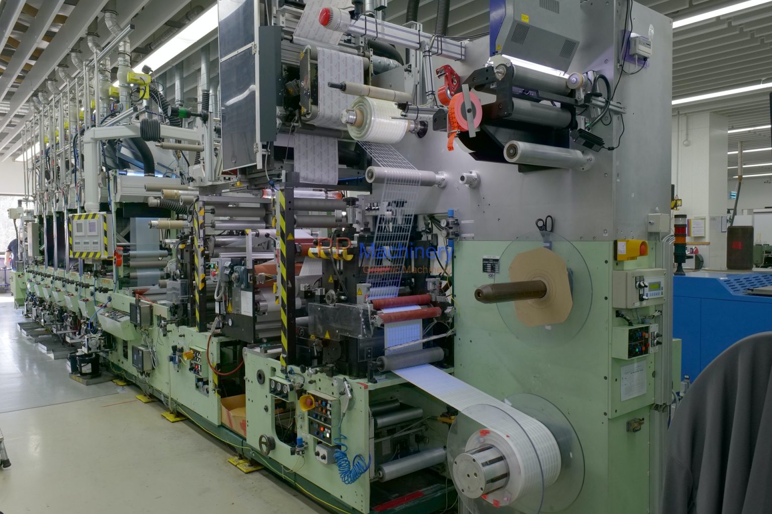 Edale Alpha 5 colours flexo label press + 4 colours flexo – 2 machines ...