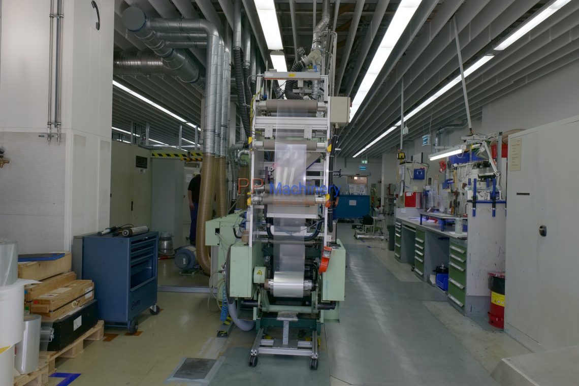 Edale 330 – 7 colours Flexo press very special machine – adhesive ...