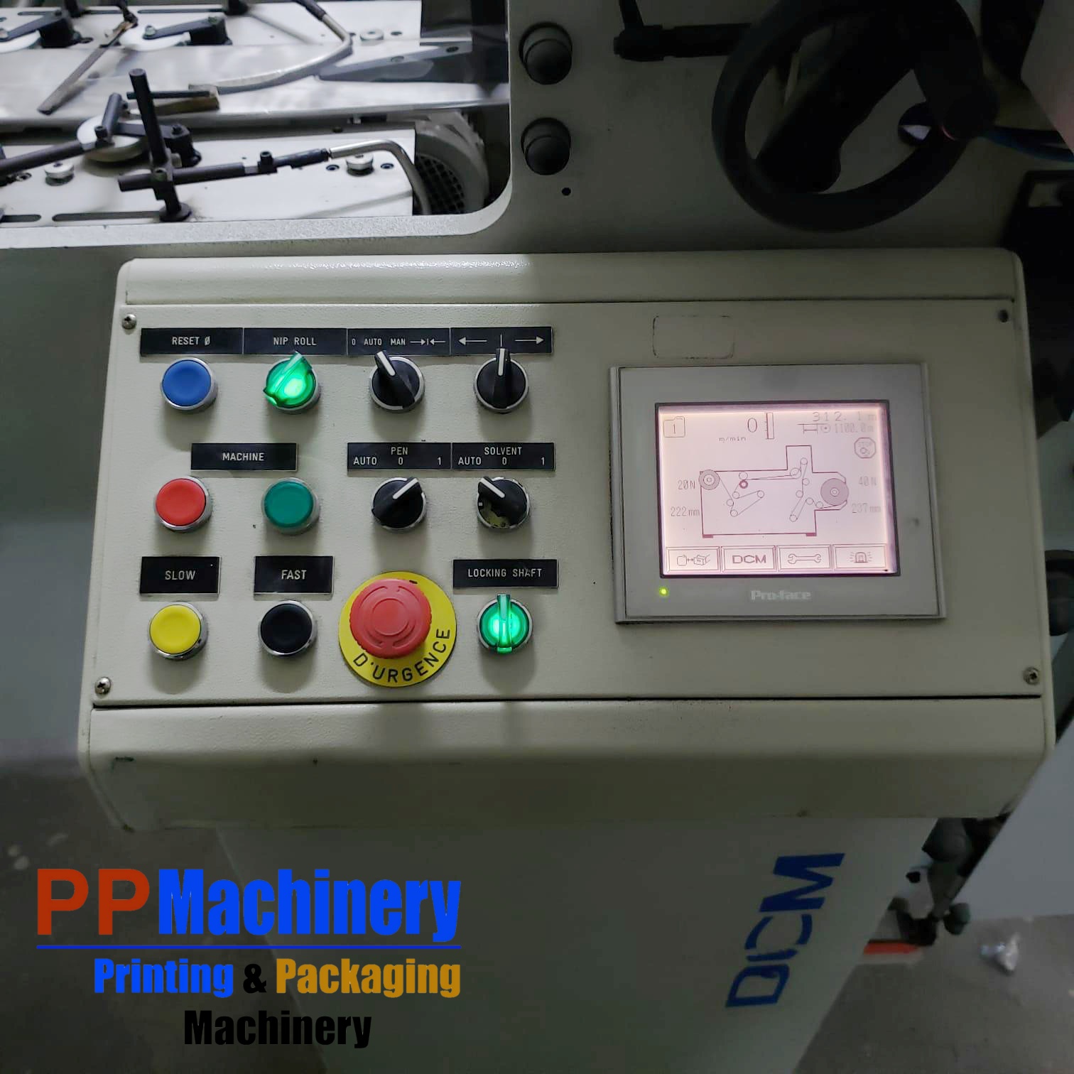 DCM SLEEVE 610 SEAMING AND FORMING MACHINE from 2005 – PP Machinery ...