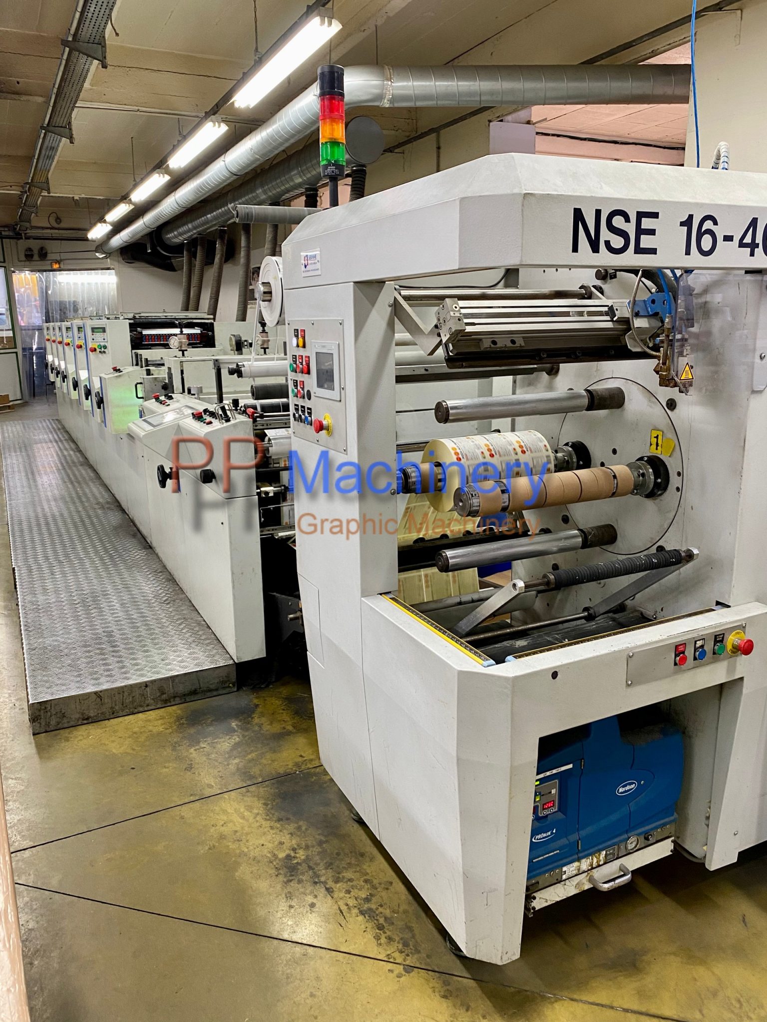 Codimag Viva 420 6 colours + varnishing label printing press with ...