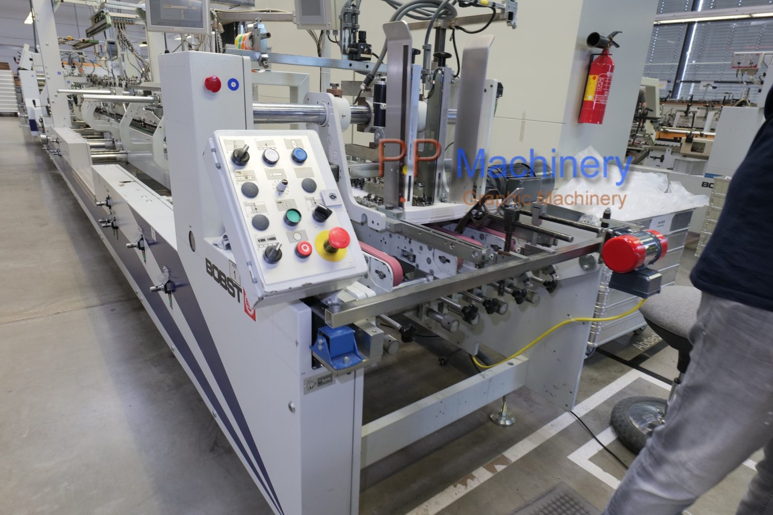 BOBST ALPINA 75 II A-2 from 2008 in mint condition for immediate sale ...