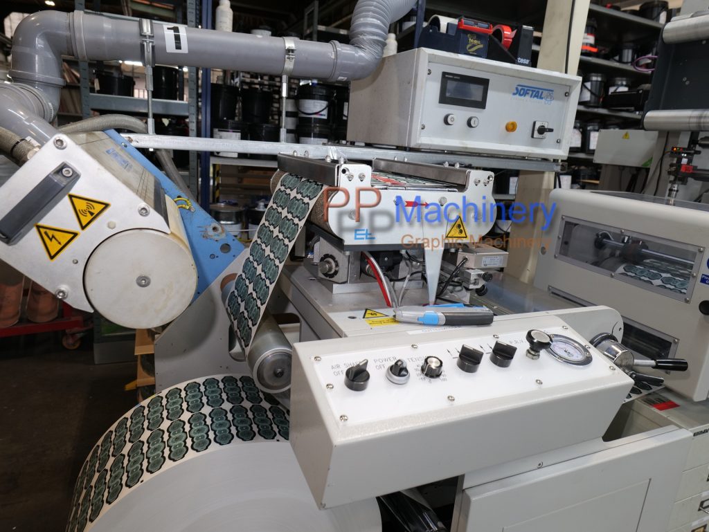 LINK LABEL ASR 320 D HOT FOIL STAMPING AND EMBOSING MACHINE – PP Machinery – Printing ...