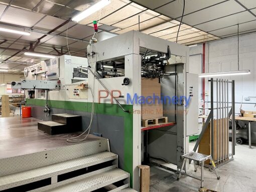 Bobst SP 102 E II Automatic Die Cutter from 2000 – PP Machinery ...