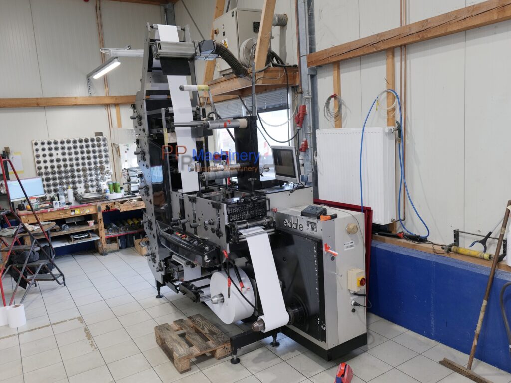 Edale Alpha 5 colours flexo label press + 4 colours flexo – 2 machines ...
