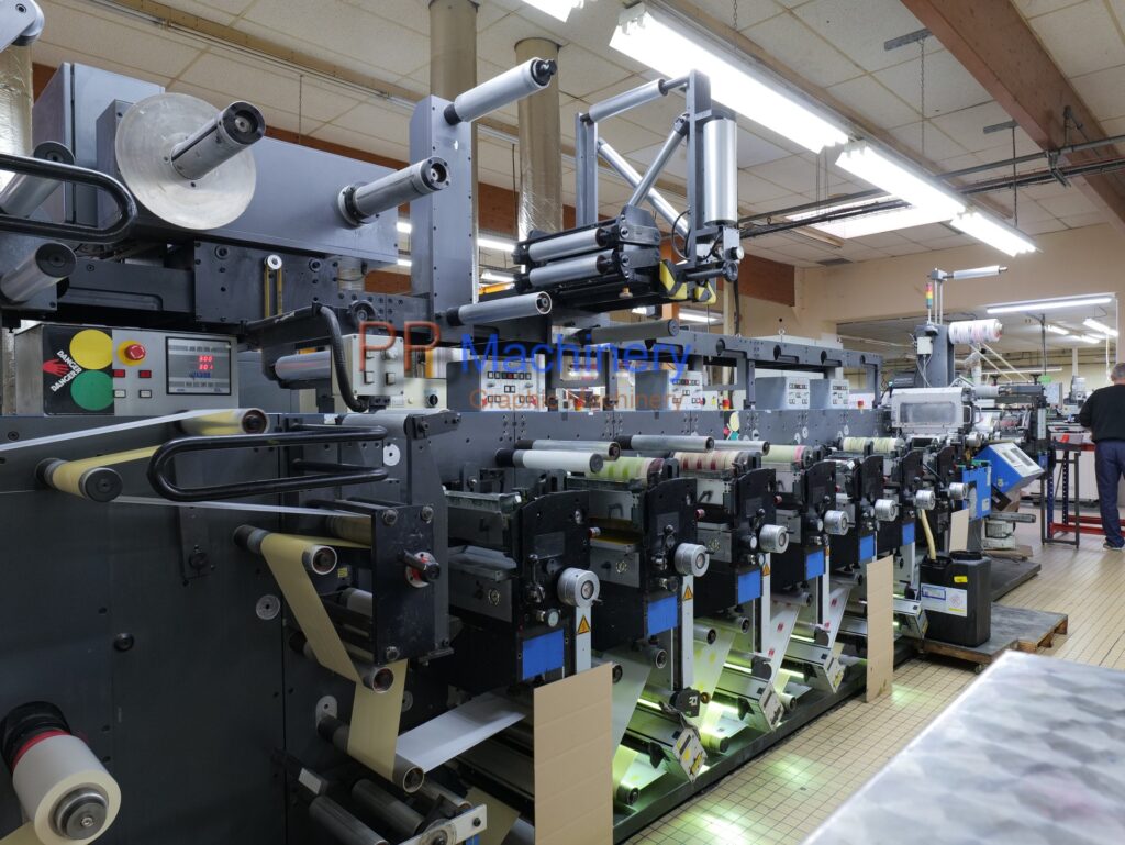 GALLUS EM 280 7 Colours Delam Relam Full UV and hot air from 2008 – PP ...