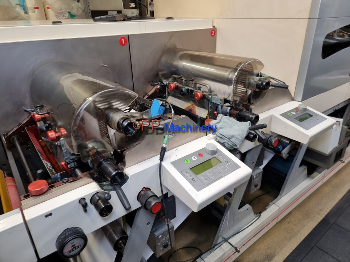 2011 NILPETER FA4 3 COLOURS FLEXO LABEL PRESS – PP Machinery – Printing – Packaging Machinery ...