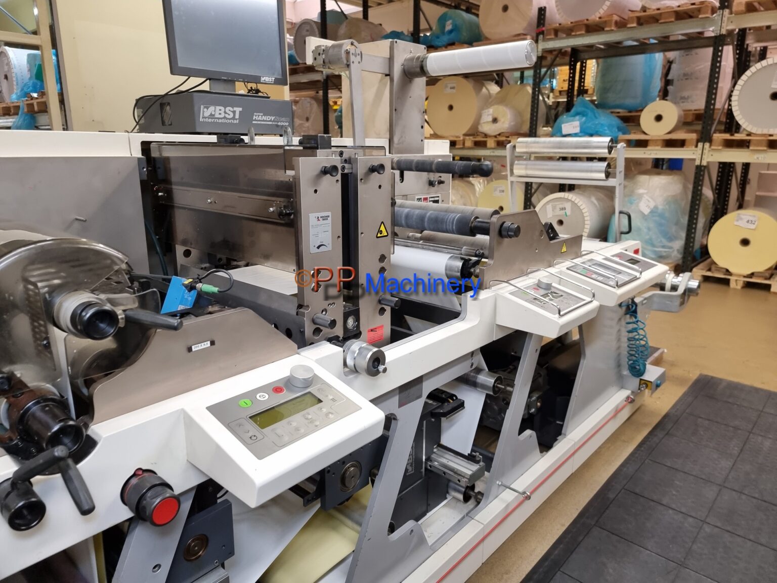 2011 NILPETER FA4 3 COLOURS FLEXO LABEL PRESS – PP Machinery – Printing – Packaging Machinery ...