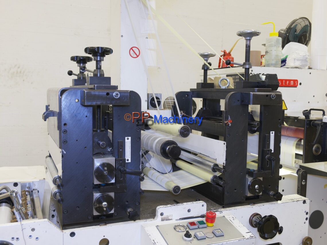 ABG Omega SR 330 – Blank labels production line – Slitter Rewinder ...