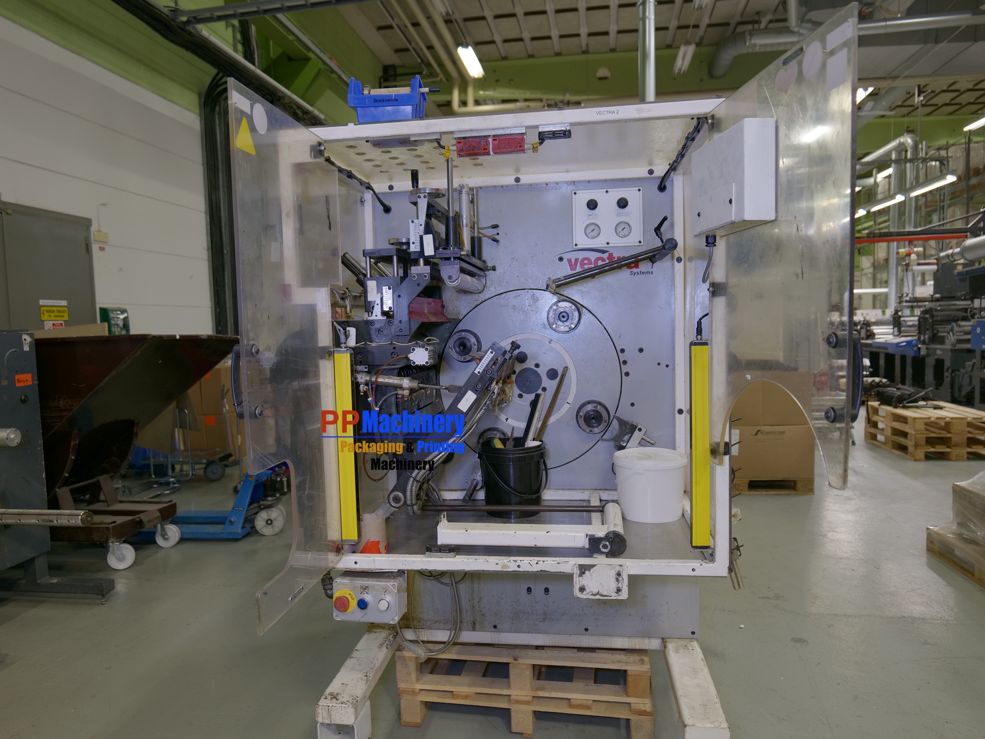 ABG Vectra Turret rewinder 410 mm available from 2006 – PP Machinery ...