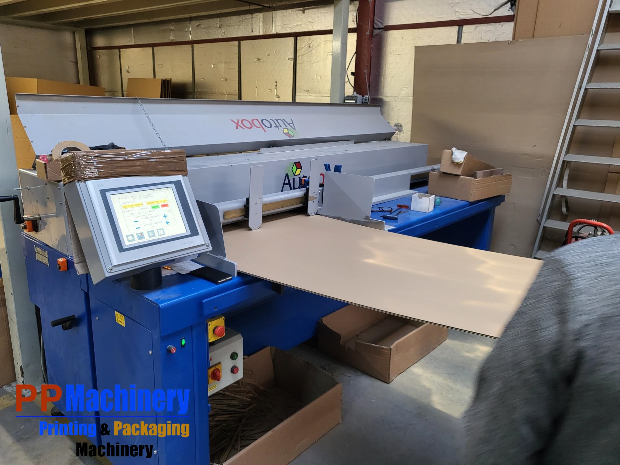 Autobox Hipak 2675 Automatic Boxmaker from 2008 – PP Machinery ...