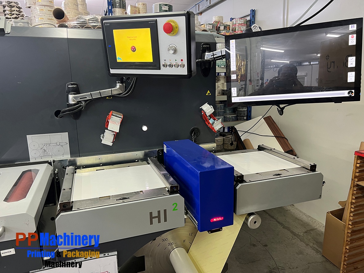 Grafotronic Hi2 350 Label Inspection slitter/rewinder – PP Machinery ...