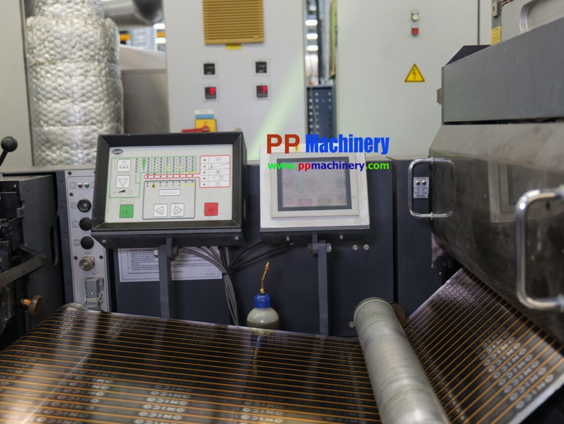 GALLUS ARSOMA EM 510 7 COLOURS FLEXO LABEL PRESS WITH CHILLED ROLLERS ...