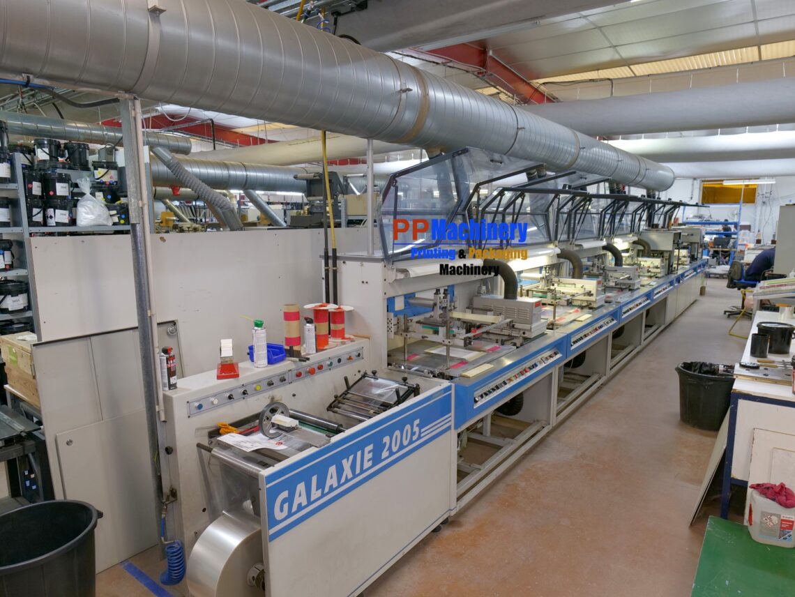 SMAG GALAXIE 2005 3 colours Screen printing + Hot Foil + Flat Bed Die ...