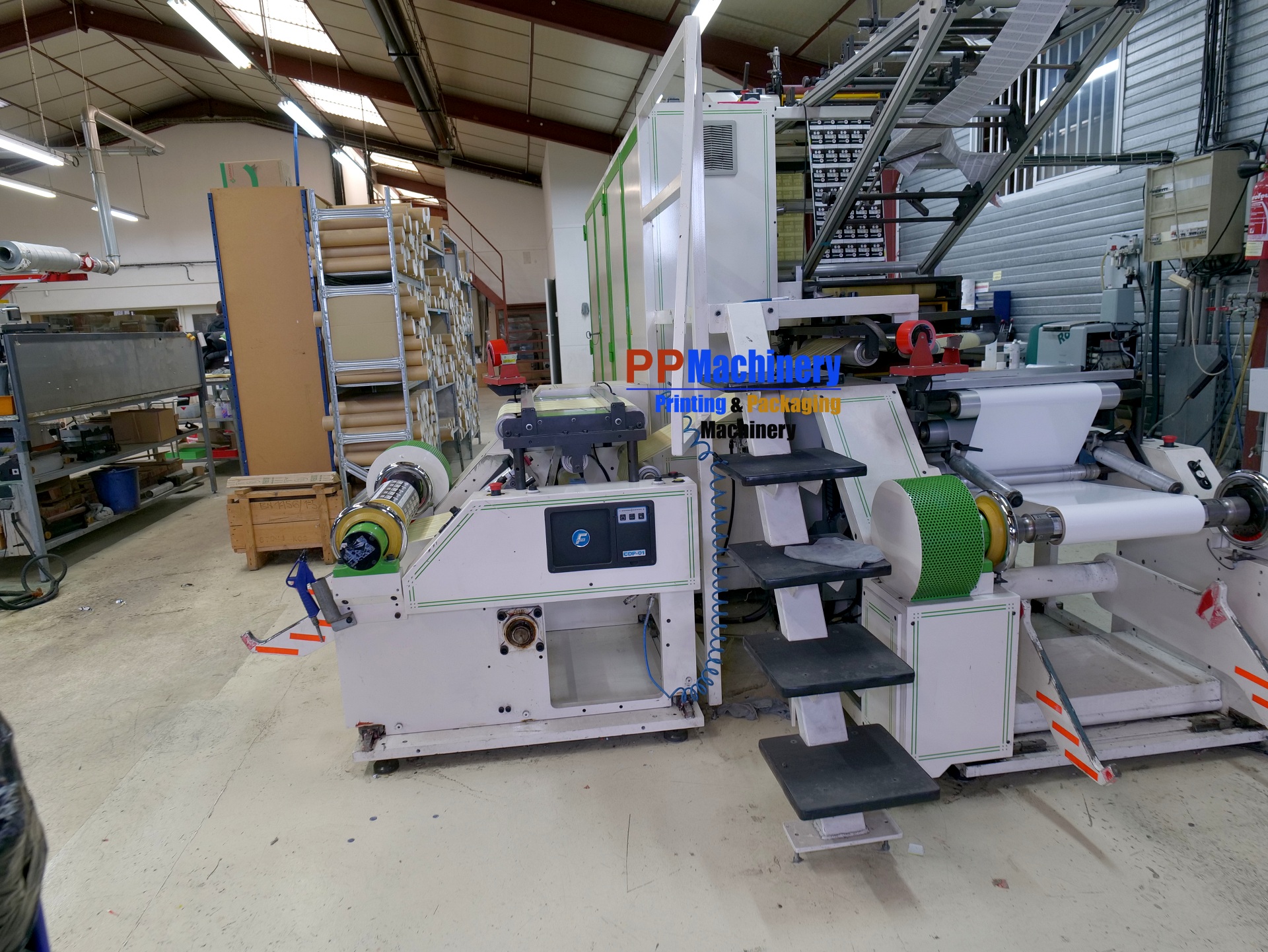 Double Layer production and die cutting machine – PP Machinery ...