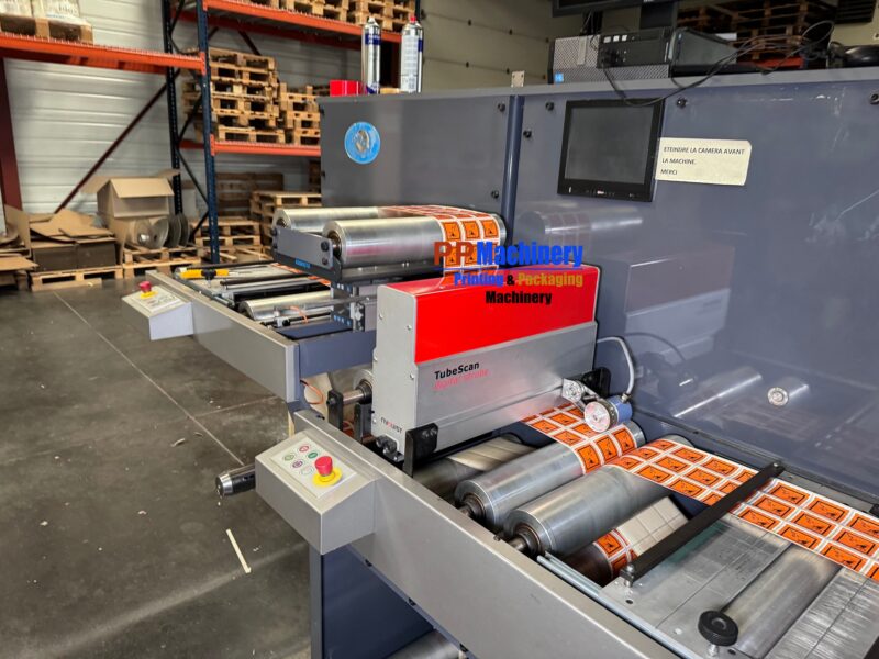 2014 Smag Label Inspection Machine – Slitter Rewinder – PP Machinery ...