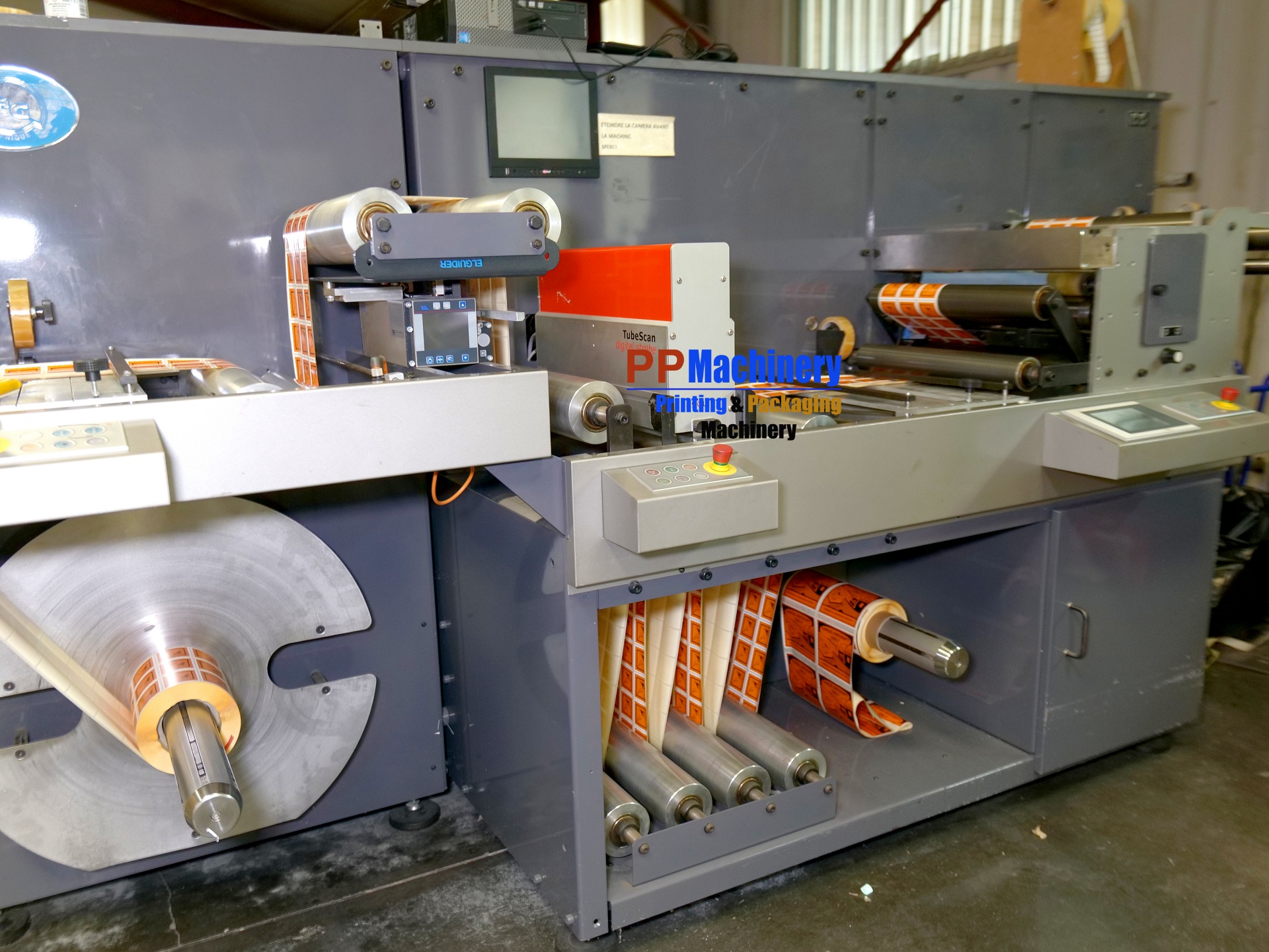 2014 Smag Label Inspection Machine – Slitter Rewinder – PP Machinery ...
