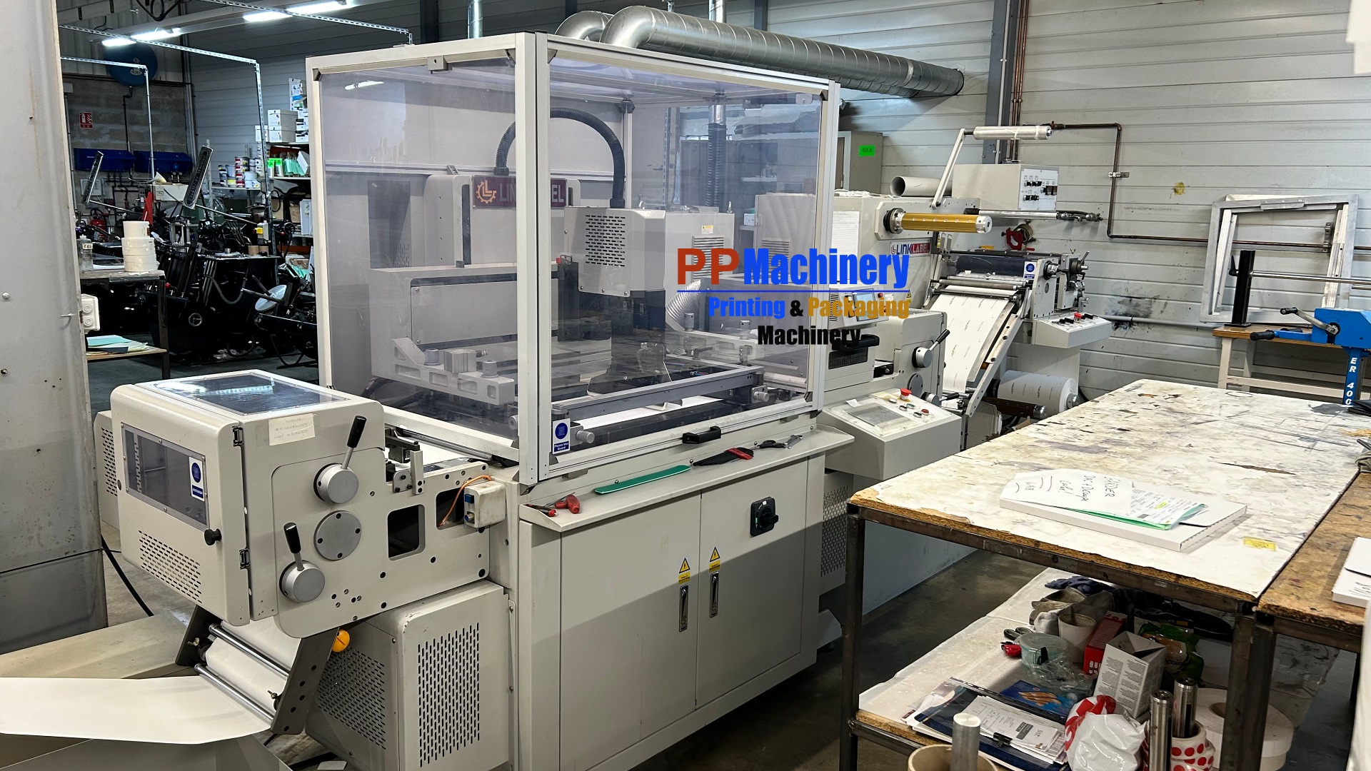 LINK LABEL HOT FOIL STAMPING – SEMI ROTARY DIE CUTTING – LABEL ...