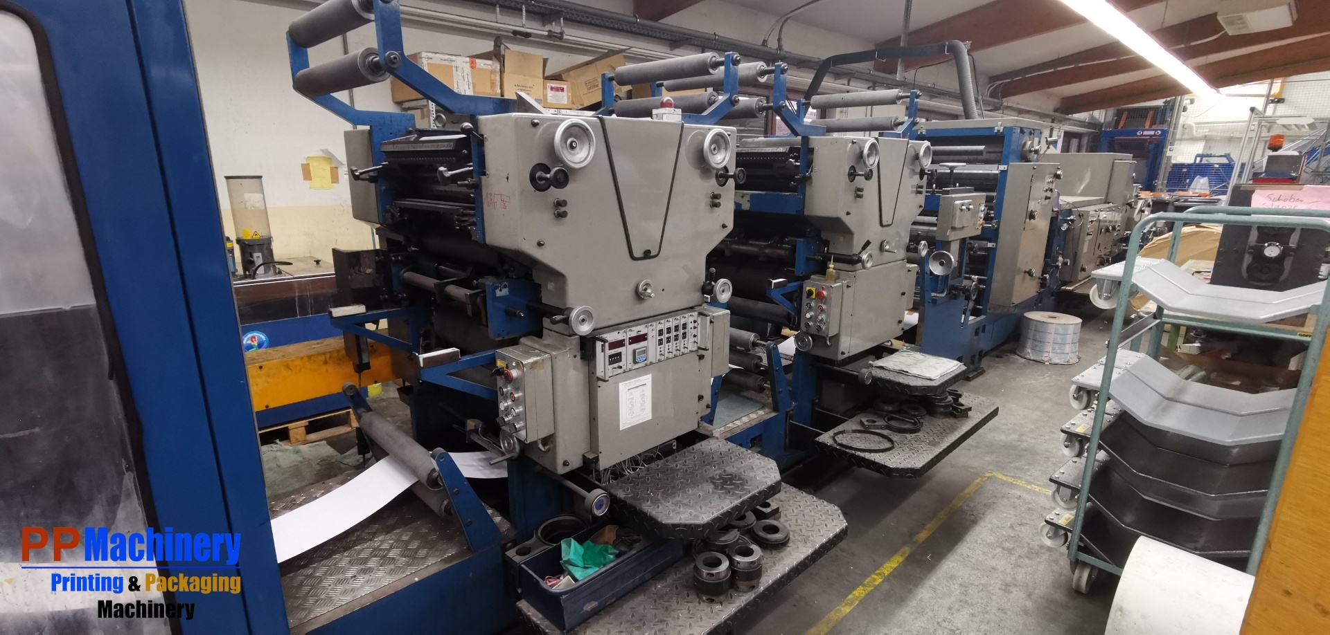 DRENT Gazelle 4 imr excel offset printing machine – PP Machinery ...