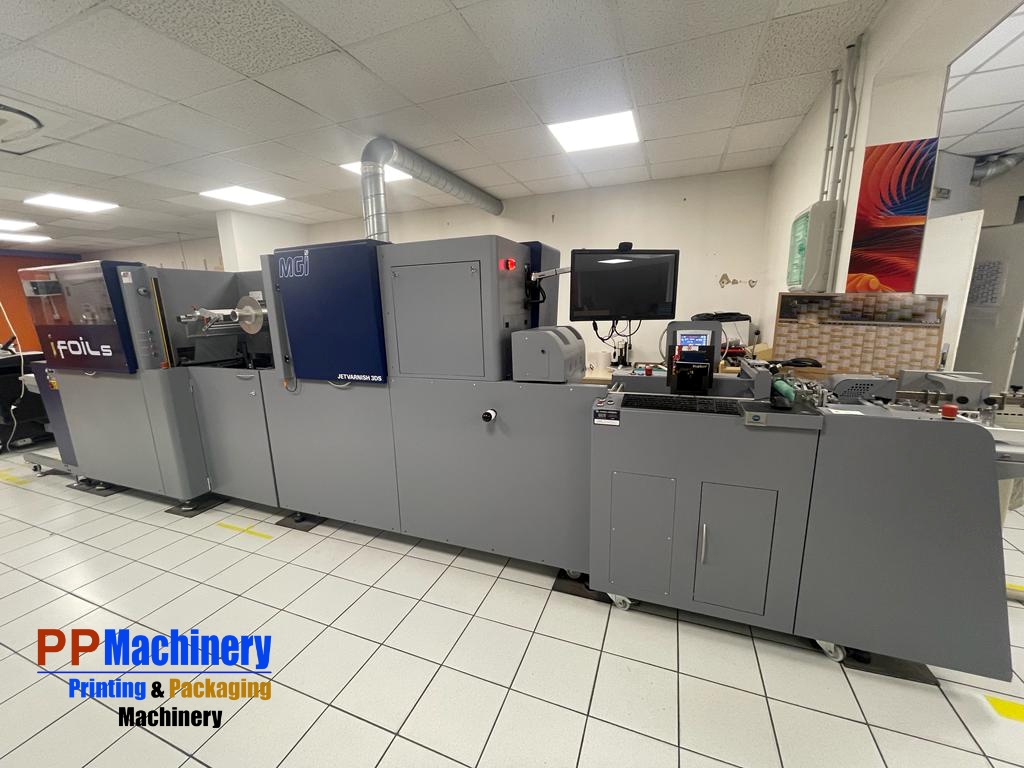 MGI JETVARNISH 3DS from 2019-Excellent condition – PP Machinery ...